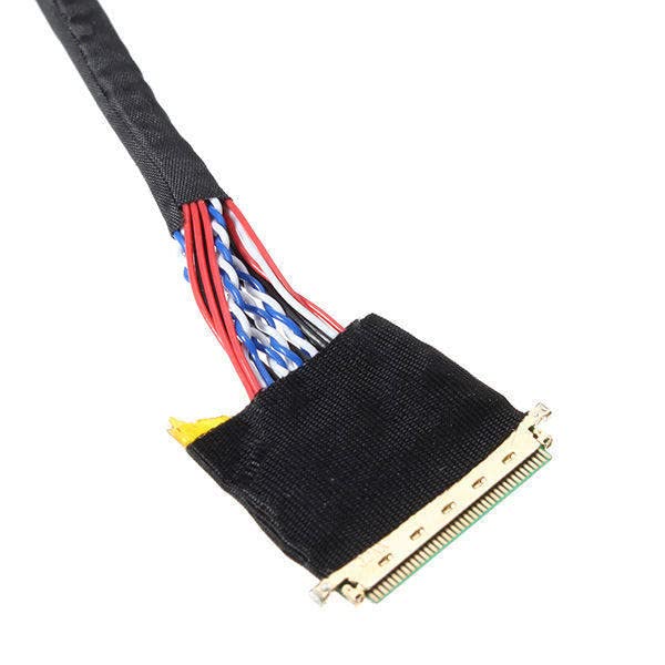 1PC 40 Pin 1 Channel 6 Bit LED LCD LVDS Screen Cable for Display