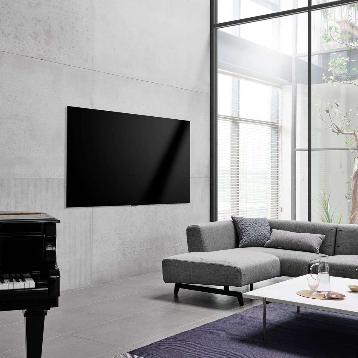 LG OLED G1 Series 65” Alexa Built-in 4k Smart OLED evo TV (3840 x 2160), Gallery Design, 120Hz Refresh Rate, AI-Powered 4K, Dolby Cinema, WiSA Ready (OLED65G1PUA, 2021)