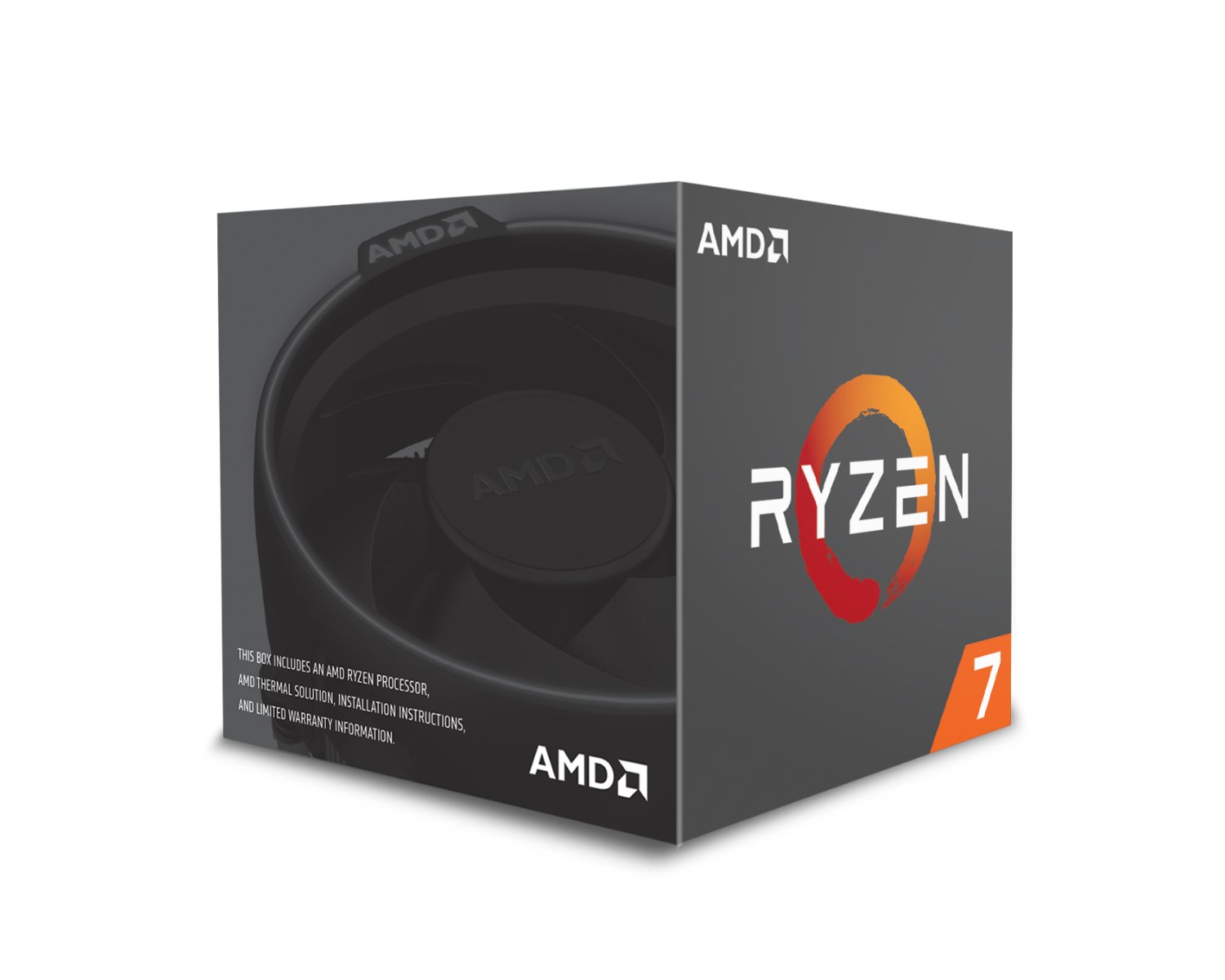 AMD Ryzen 7 2700 Processor with Wraith Spire LED Cooler - YD2700BBAFBOX