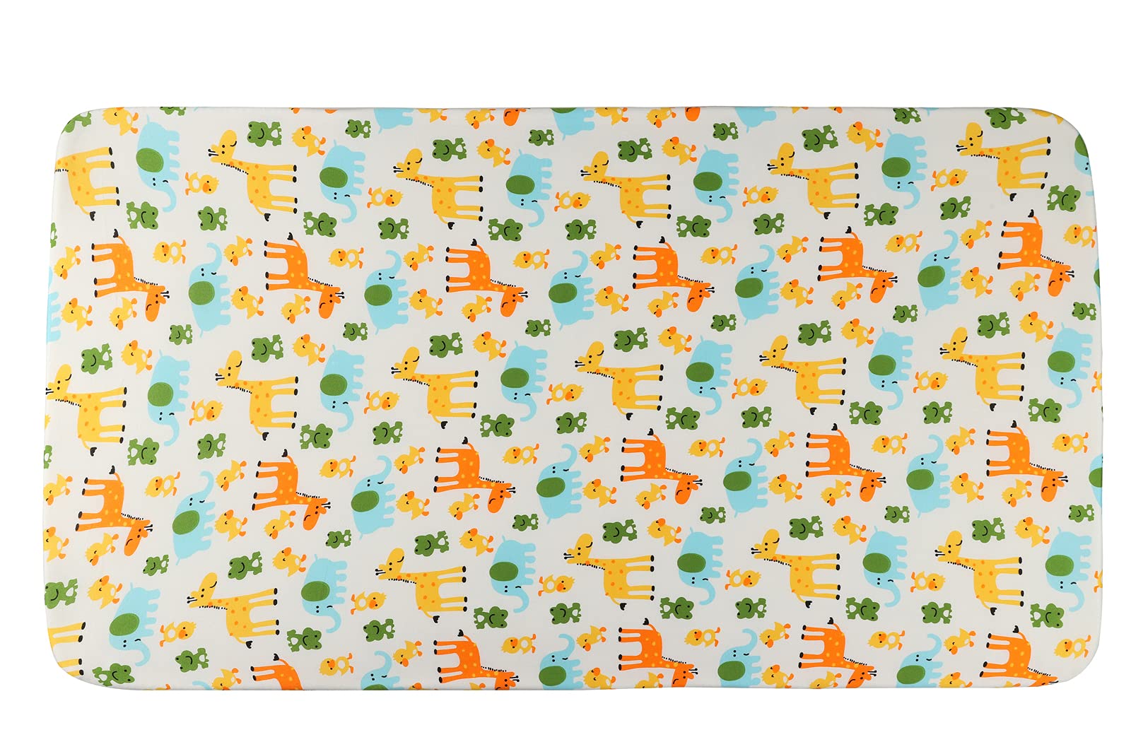 Dinosaur Fitted Crib Sheet Set 2 Pack Jersey Knit Ultra Soft Stretchy Toddler Bed Mattress Sheets for Baby Boy Elephant Giraffe Frogs by Knlpruhk