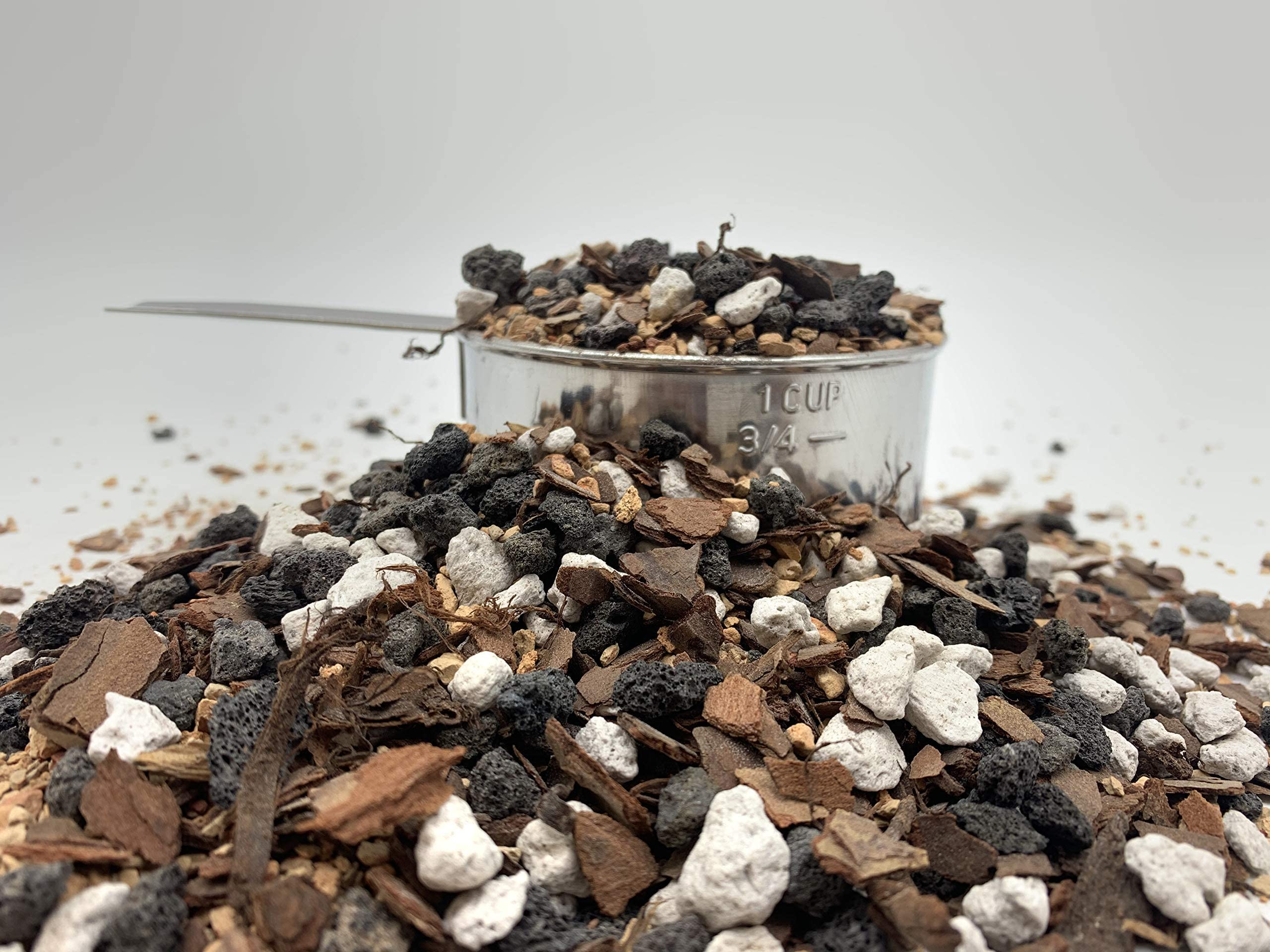 Bonsai Soil All Purpose Mix | Fast Draining Pre Blend Plant | Pumice, Lava, Calcined Clay and Pine Bark β Potting Pre Mixed Bonsai Plant Soil Mixture by The Bonsai Supply (2 Quart Bag)