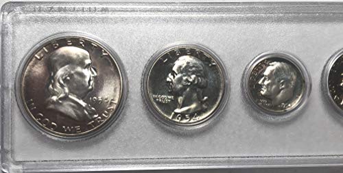 1954 P US Silver RARE In Plastic case and Gift Box Proof