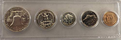 1955 P US MINT Proof set Silver Comes in Hard Case Proof