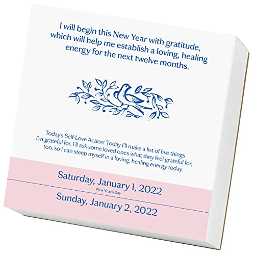 A Year of Self-Love Page-A-Day Calendar 2022: Daily Affirmations and Actions for Self-Compassion and Self Worth.