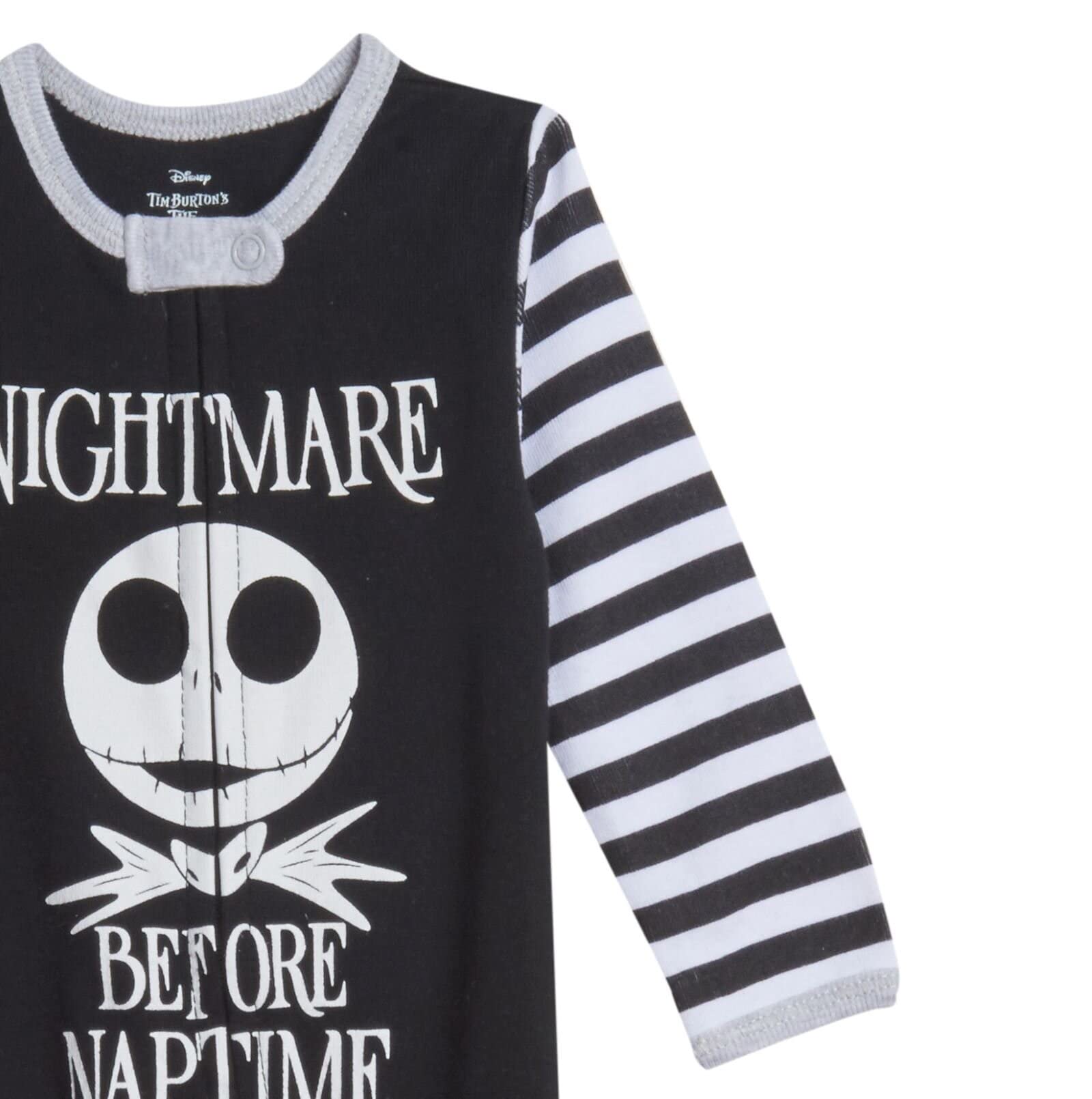Disney Nightmare Before Christmas Newborn Baby Boys Footed Coverall 6-9 Months