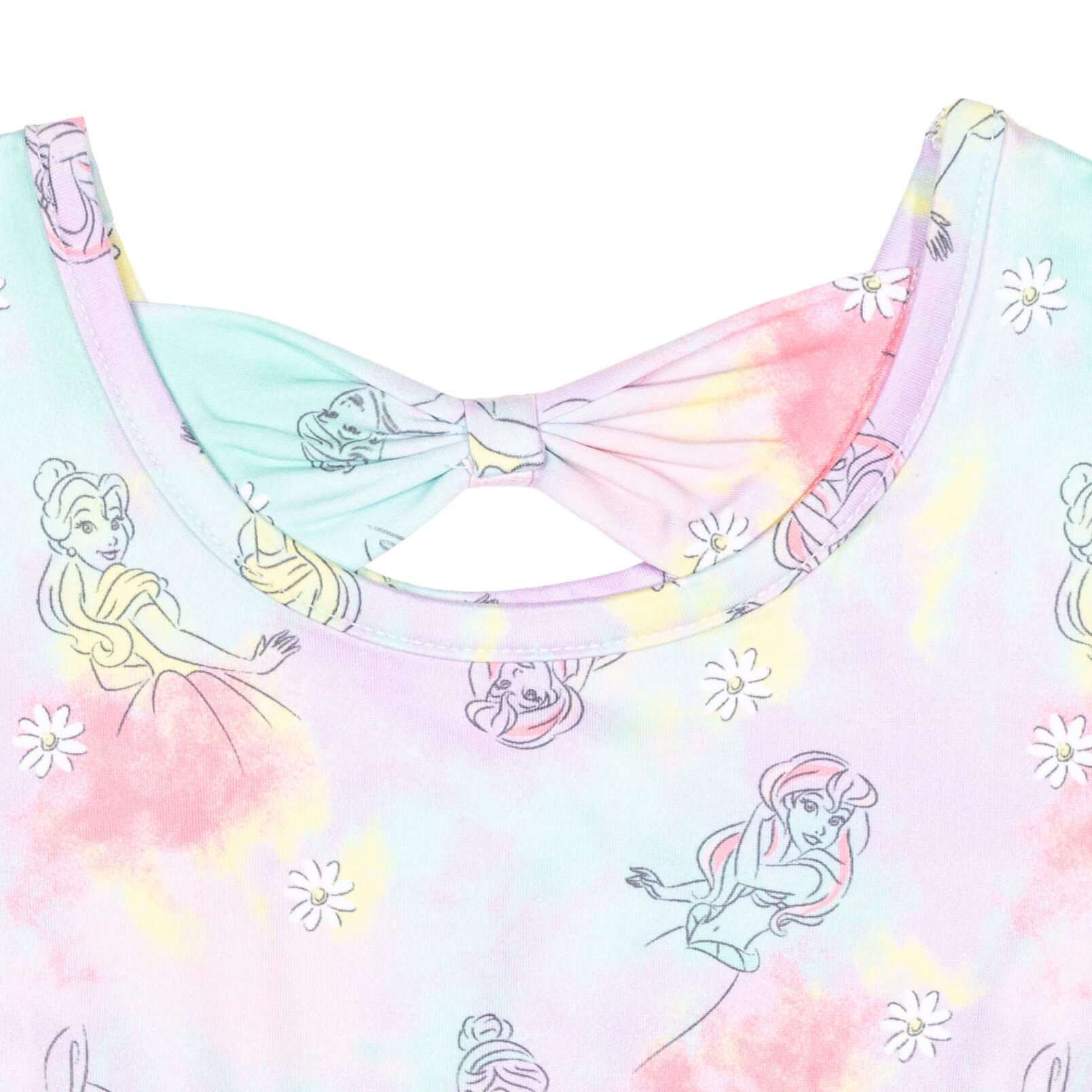 Disney Princess Rapunzel Snow White Cinderella Little Girls 2 Pack Dresses Disney Princesses 7-8
