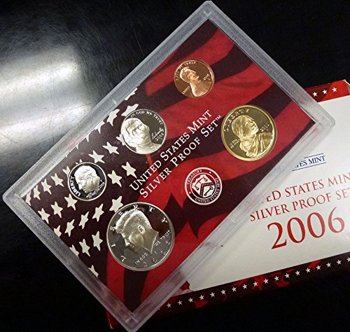 2006 S Silver Proof Set, may have natural toning on silver Various US Mint Proof