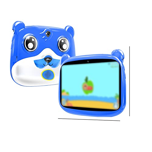 2022 New Android 5.1 Tablet 7 Inch, 2gb Ram 16gb Storage, 0.3mp+2mp Dual Camera,1280x800 IPS Hd Display Screen, Wi-fi Bluetooth 3000mah,Best for Boys and Girls (Blue)