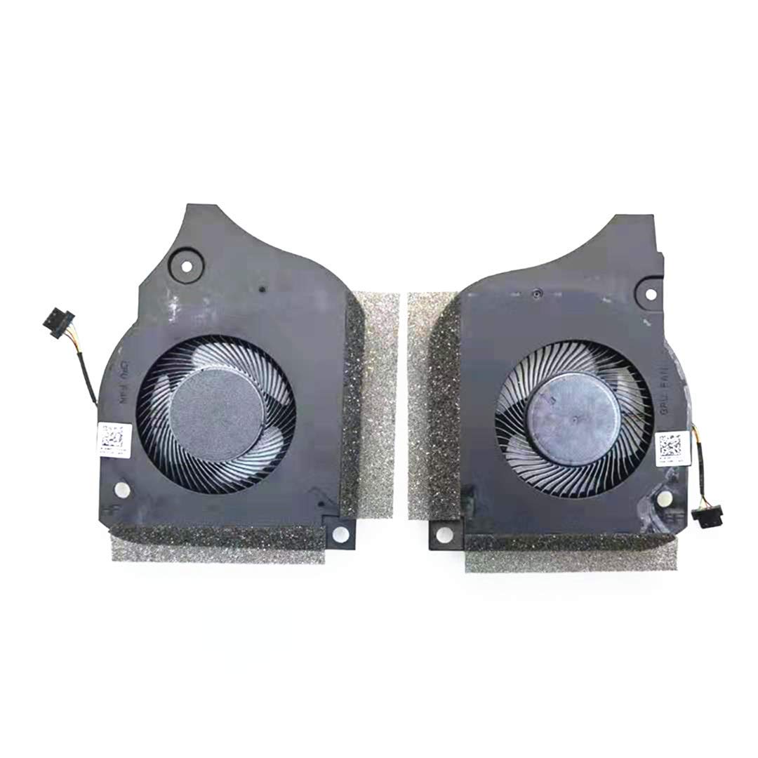 QUETTERLEE Replacement New CPU +GPU Cooling Fan for Dell G5-5590 G7-7590 G7-7790 G5 5590 G7 7590 7790 P82F Series 006KT2+0C04TH DFSCK221151811 FL1J DFSCK221051821 FM0C 12V 1A Fan