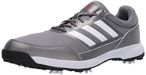 adidas mens Tech Response 2.0 Golf Shoe, Grey, 11 Wide US