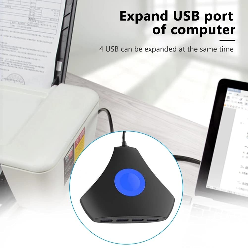 SHYPT Portable 4 Port USB 3.0 HUB High Speed 5Gbps Multi USB Splitter Expander Adapter for PC Computer Accessories