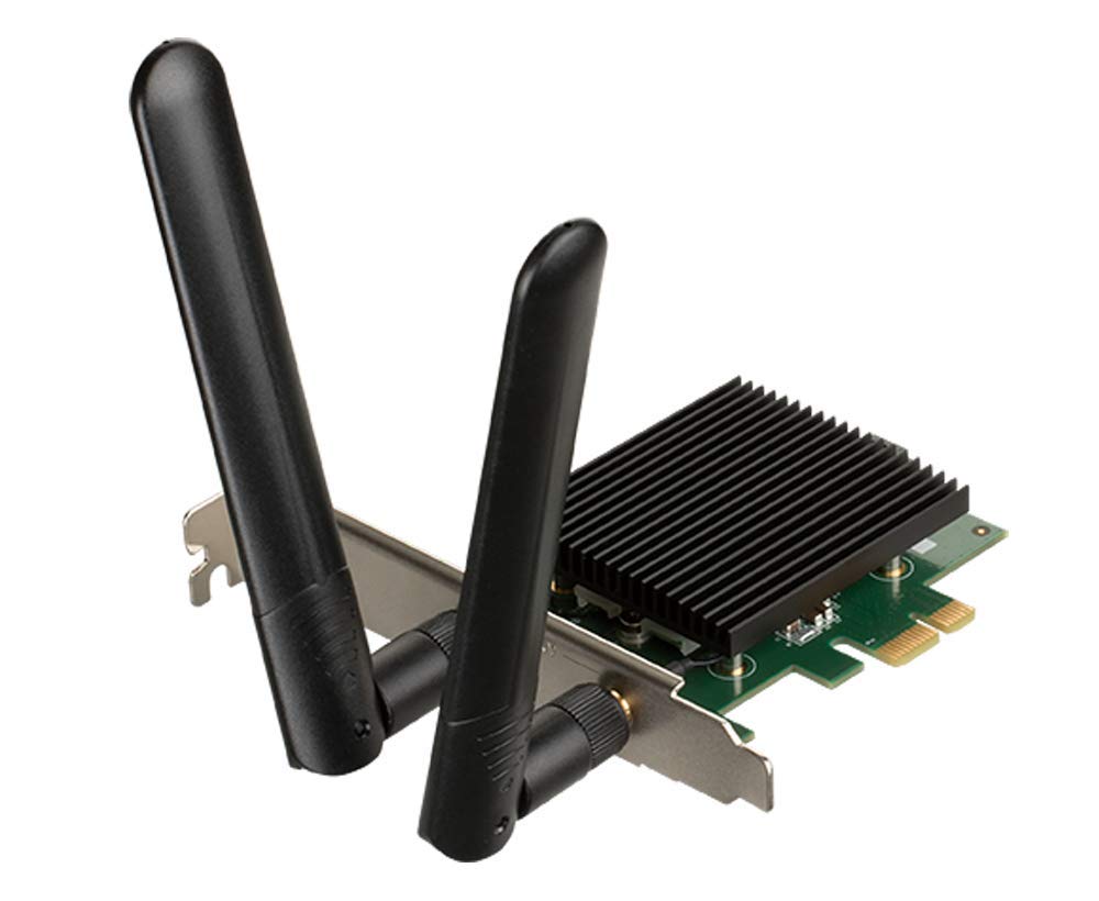 D-Link PCI Express Wireless Adapter AX3000 WiFi 6 Bluetooth 5.1 Magnetic Antenna Base Heatsink Dual Band Windows 10 PCIe Ethernet Network (DWA-X3000)