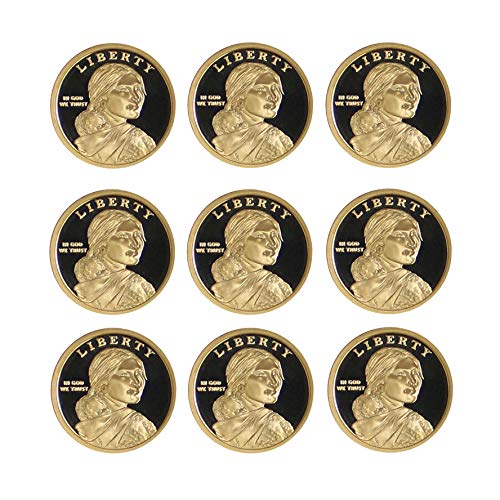 2009 S -2017 Native American Sacagawea Proof Dollar Run 9 Coin Set Gen Deep Cameo