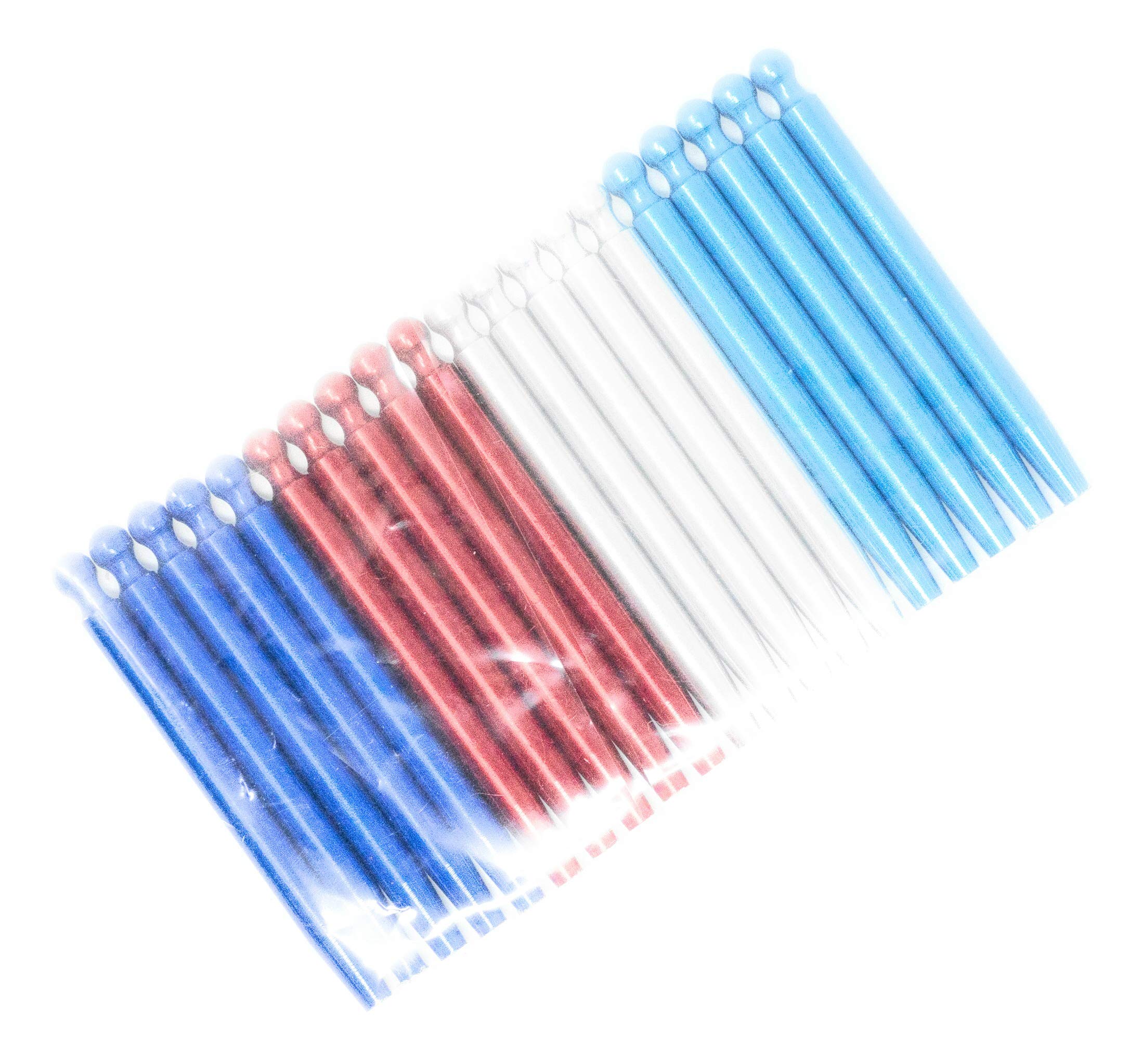 AirstreamIT Aluminum Cribbage Board Pegs - 5 Red, 5 Blue, 5 Silver, and 5 Turquoise - Standard 1/8 Inch Holes
