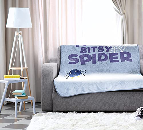 Jay Franco Moonbug Little Baby Bum Itsy Bitsy Throw Blanket - Measures 46 x 60 inches, Kids Bedding- Fade Resistant Super Soft Fleece