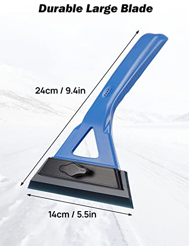 JOYTUTUS Snow Brush and Ice Scraper, Snow Scraper Brush for Car Windshield, Snow Remover for Cars, Trucks, SUV