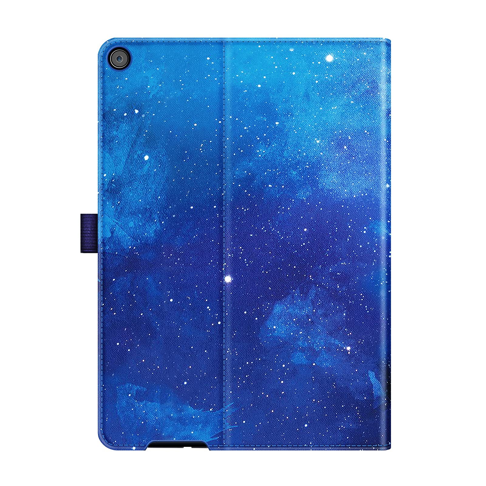 Fintie Folio Case for Onn. 10.1" Tablet 2020 (Model: 100011886), Multiple Angle Viewing Smart Stand Protective Cover with Pocket, Pencil Holder for Onn 10 inch Tablet 2020 Generation 2 (Starry Sky)