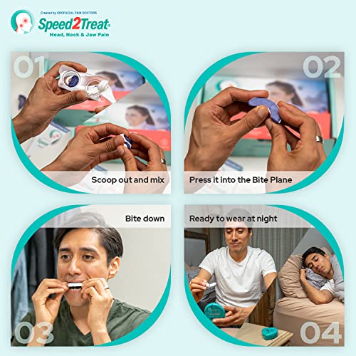 QUICKSPLINT Custom Fit Night Guard | for Grinding Teeth & Jaw Pain | Overnight Sleeping Mouth Guard for Grinding & Clenching | Pain Relief | Nighttime Sleeping Solution
