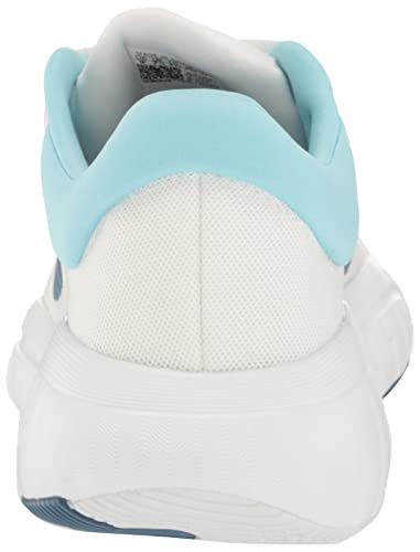adidas Women's Response Running Shoe, FTWR White/Altered Blue/Beam Pink, 8