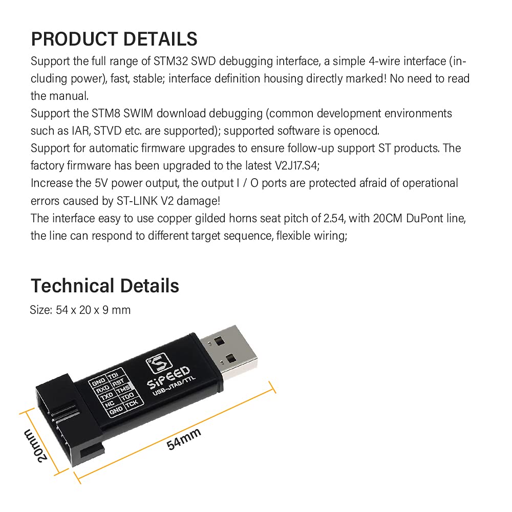 Sipeed USB-JTAG/TTL RISC-V Debugger for Tang Primier/Maix Dock/Maix bit/Maix go