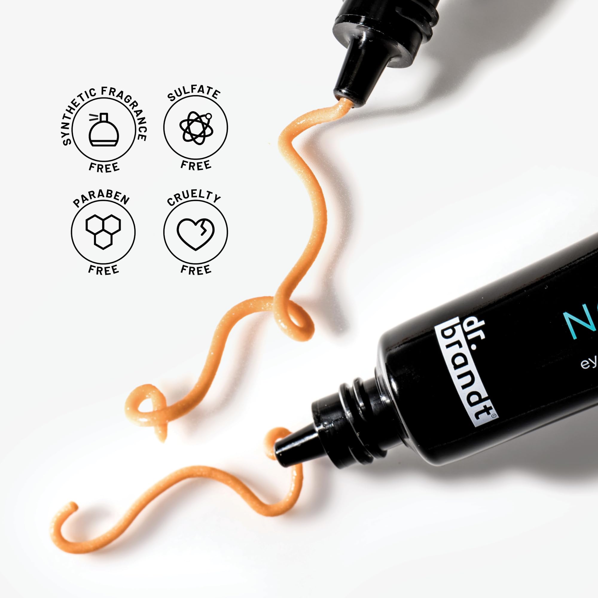 Dr. Brandt Skincare needles no more NO MORE BAGGAGE eye de-puffing gel TRAVEL SIZE, 7 g.