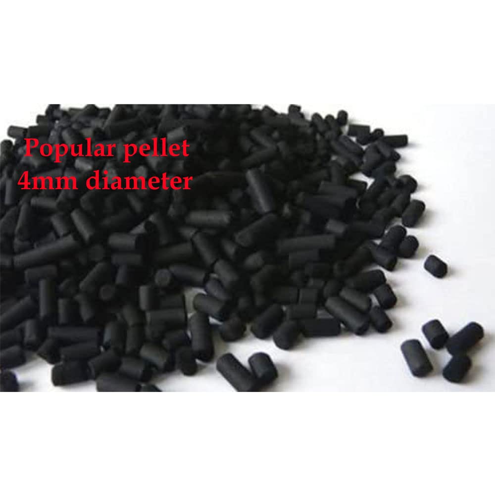 AquaCityā¢Bulk Pack Economy Activated Charcoal Carbon Pellets for Aquarium Fish Tank Koi Reef Filter (5 lbs)