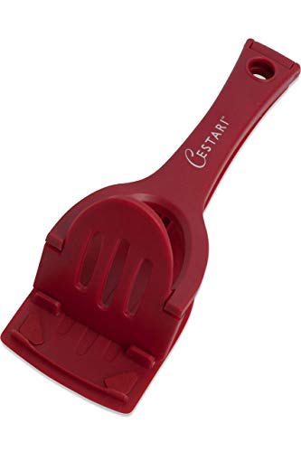 Cestari Recipe Holder Stand for Smartphones and Tablets, Keep Your Phone, Kindle, or iPad Convenient While Cooking - Original Kitchen Gadget Phone and Tablet Stand