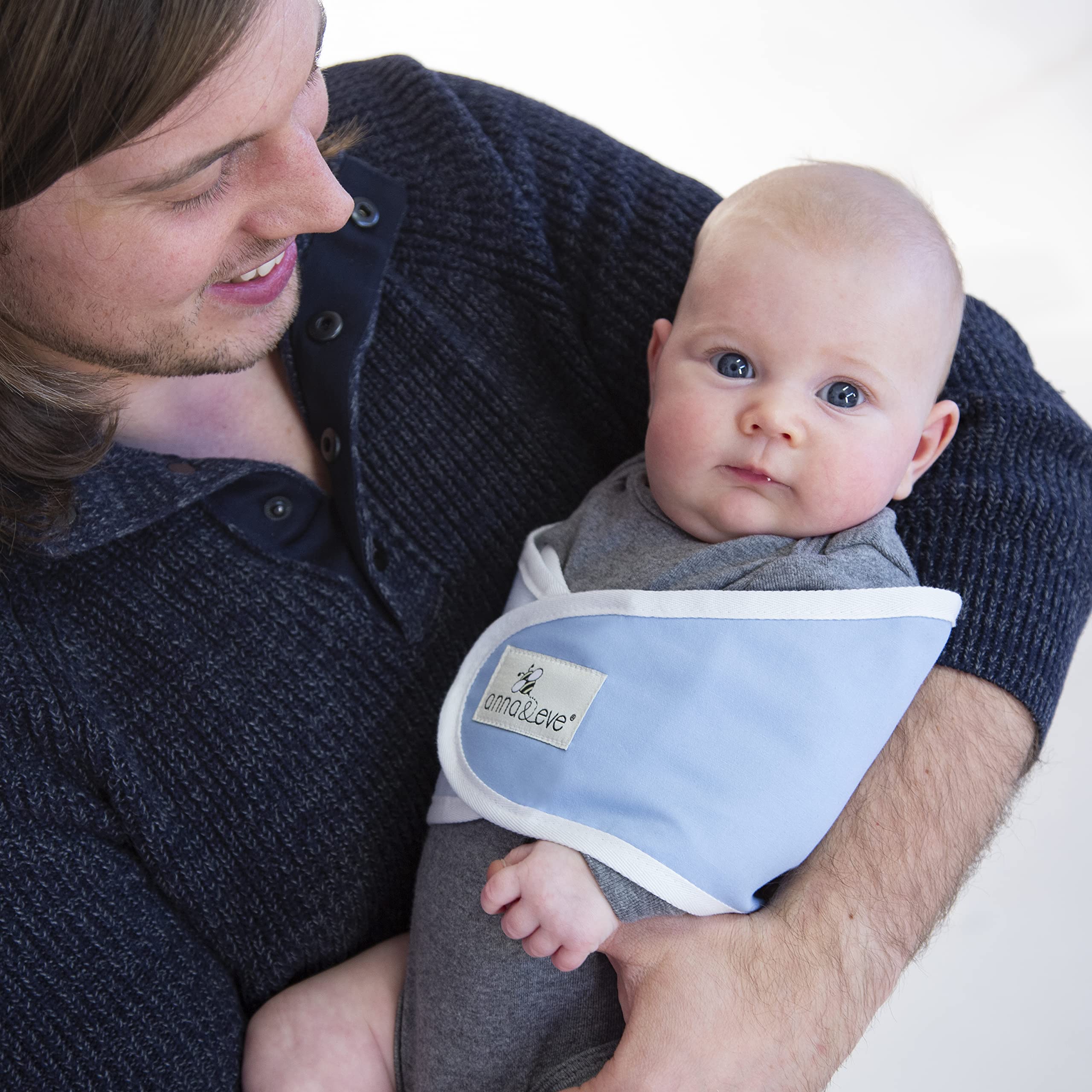 Anna & Eve® Swaddle Strap® Baby Swaddle, The Original Arms Only, Adjustable Baby Swaddle for Newborns and Infants