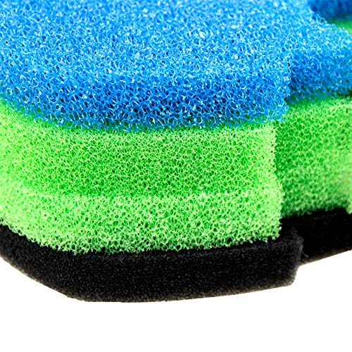 AQUANEAT Replacement Canister Filter Pads Compatible with SUNSUN HW-304B/404B/704B/3000 CF500 Generic Filter Floss Aquarium Filter Media