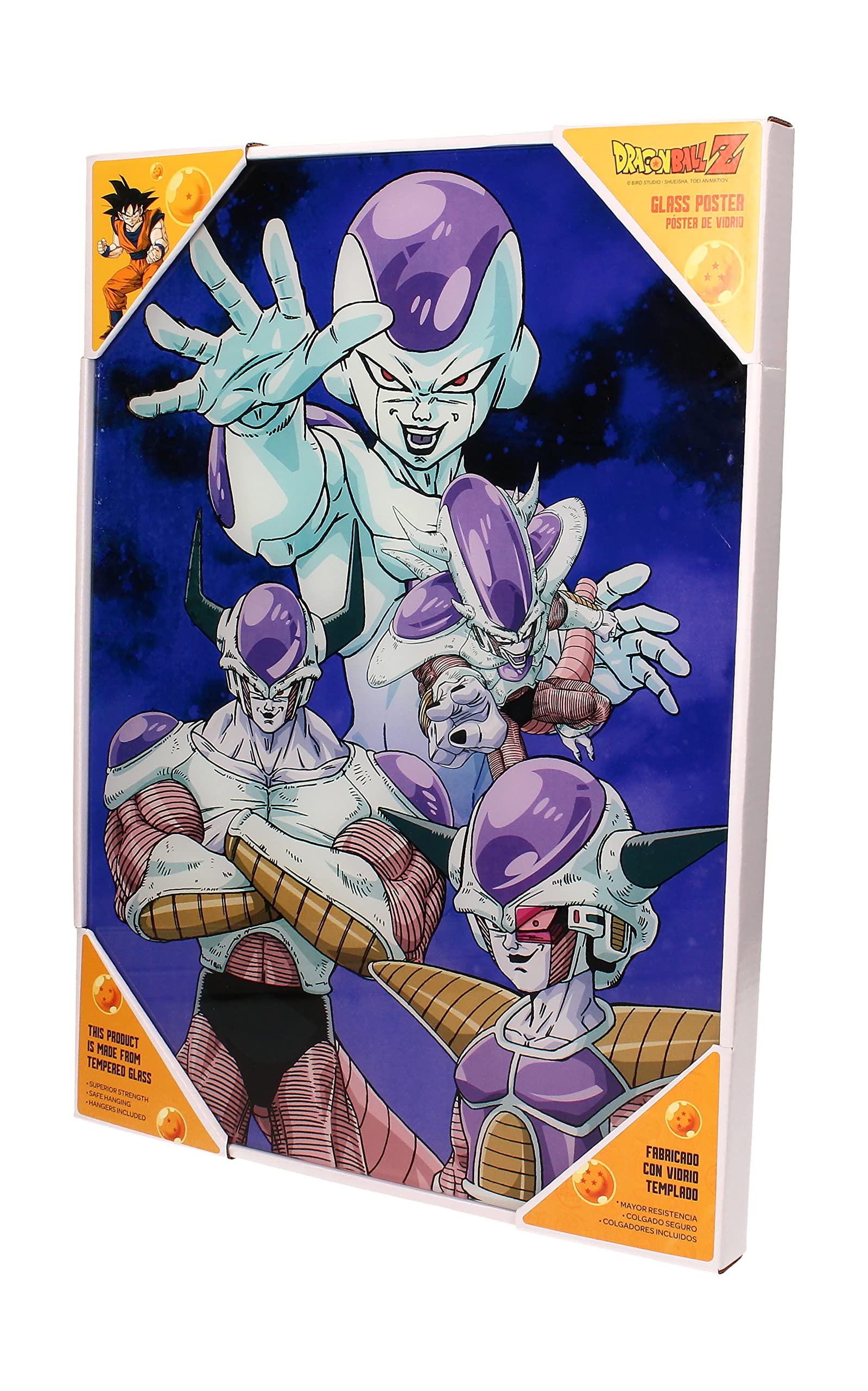 Dragon Ball - Impression en Verre - Frieza Forms - 30X40 cm