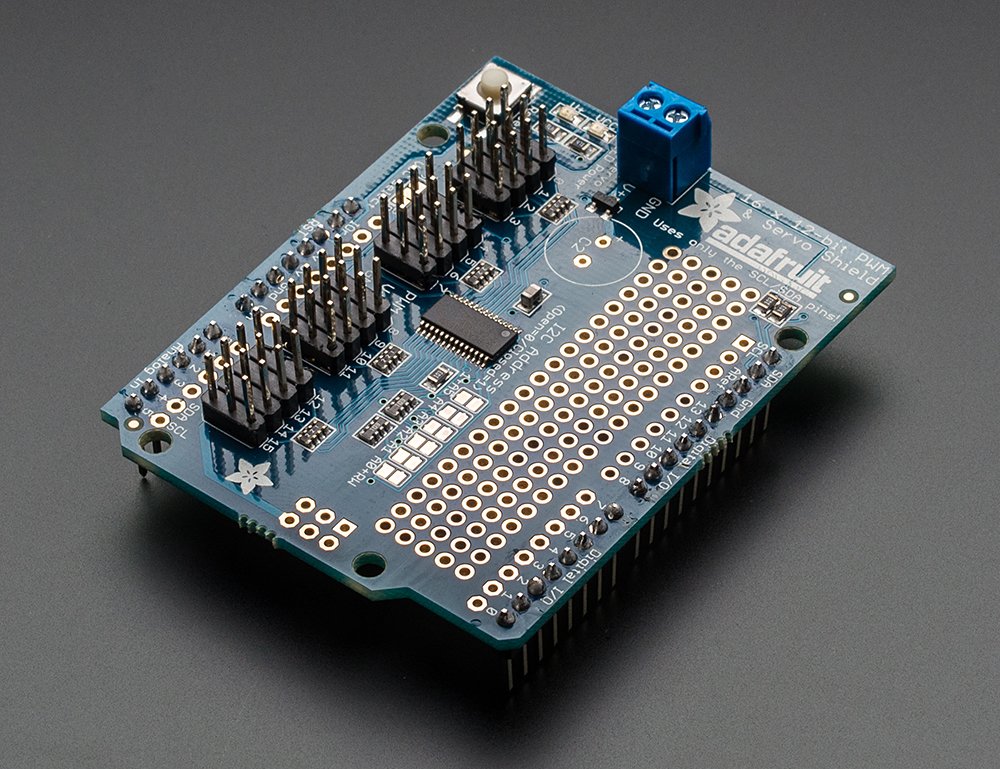 Adafruit Breakout PWM/Servo Shield 16 Channel 12 Bit