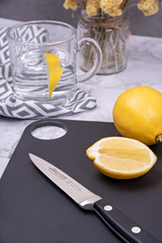ARCOS Cutting Board 15x11 Inch Resin and Cellulose Fibre 377x277 mm. 963 gr. Chopping Board. Series Tablas. Color Black