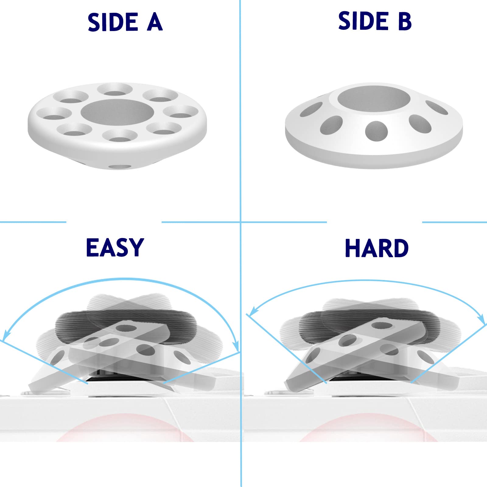 12pcs Precision Rings for PS5, PS4, Xbox Controller Rings Aim Assist Accessories for PS5, PS4, Xbox Series X/S, Xbox One X/S, Xbox 360, Switch Pro Joystick Thumbstick