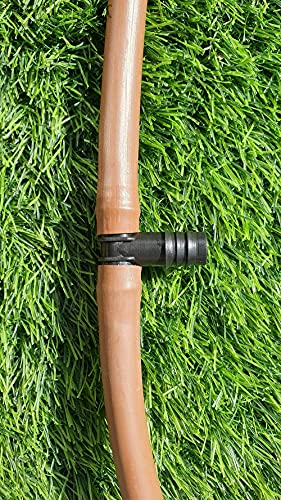 Drip Irrigation Universal Barbed Tee Fitting, Barbed Connectors for 5/8" Drip Tubing Connectors compatible with Rain Bird and Most 5/8" Tubing or Sprinkler Systems (20 in pack)