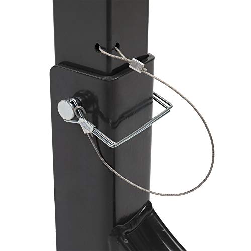 2-Bike Carrier Hanging Hitch Rack Foldable Transport Rack for Cars Trucks SUVs Black