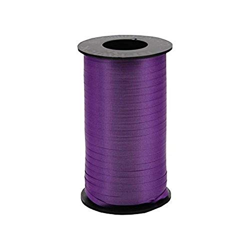 Berwick Offray Purple Crimped Splendorette, 3/16" x 350 yd