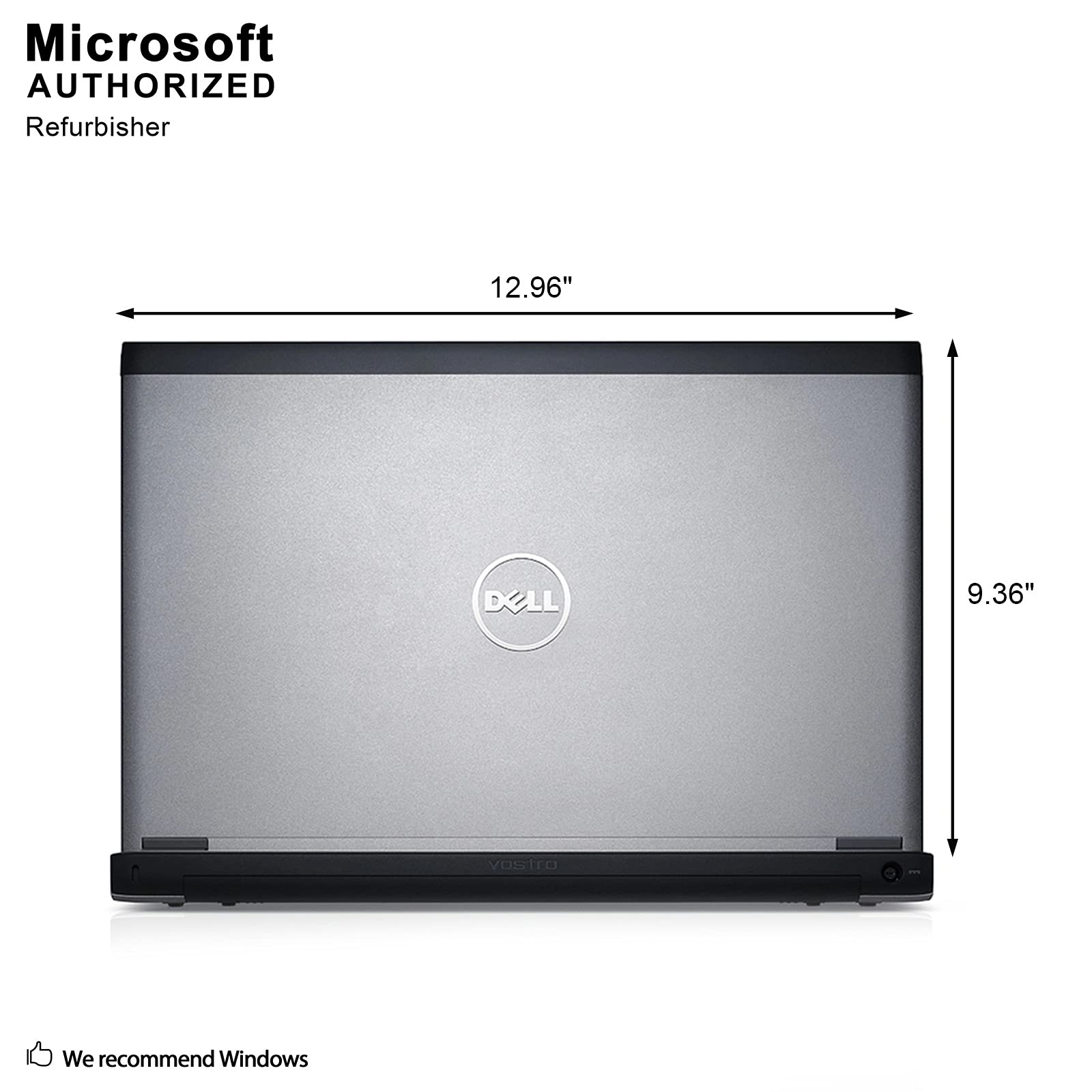Dell Latitude 3330 13.3 Inch Business Laptop, Intel Core i3 2375M 1.5GHz, 8G DDR3L, 500G, WiFi, VGA, HDMI, Windows 10 64 Bit Multi-Language Supports English/French/Spanish(Renewed)