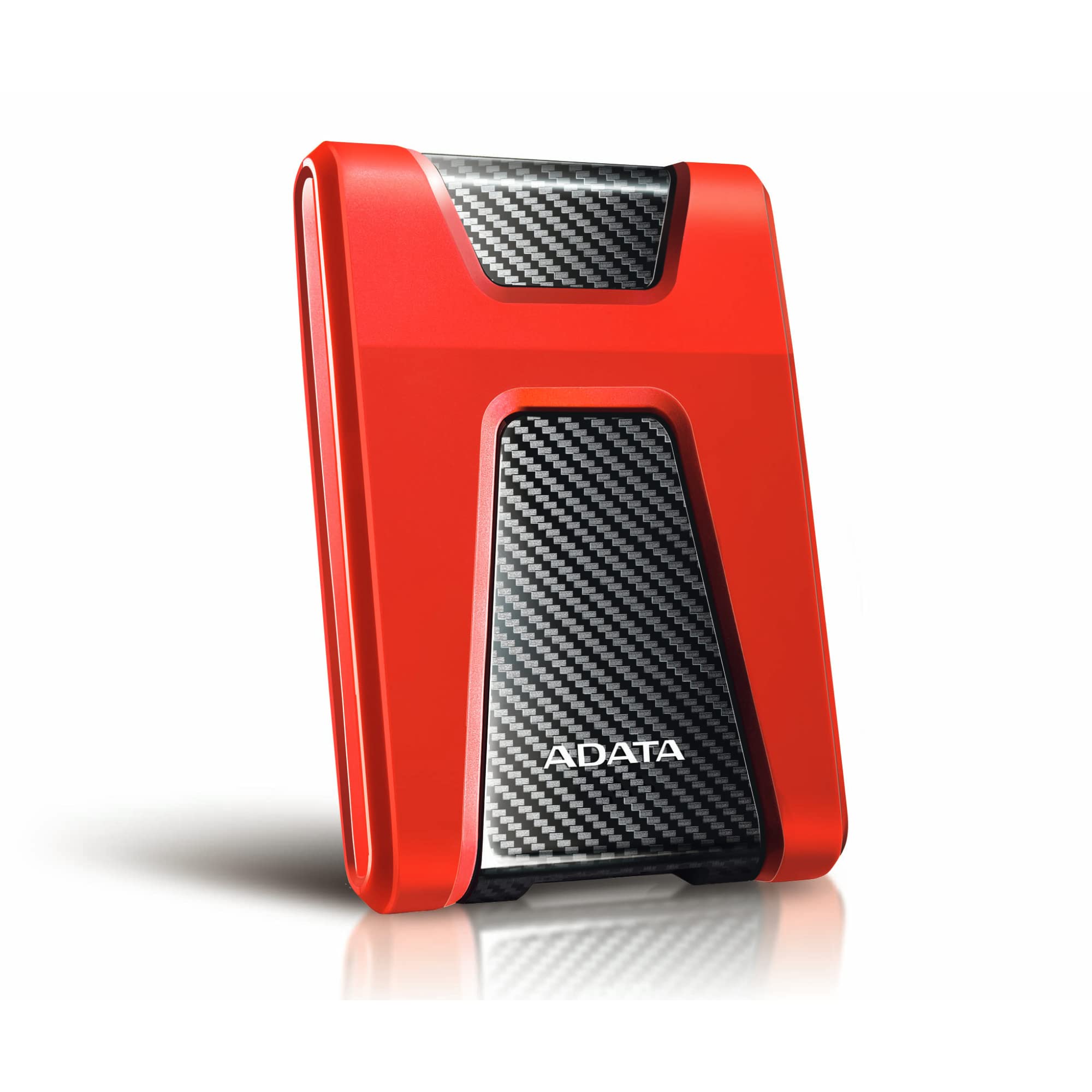 ADATA HD650 1TB Anti-Shock External Hard Drive, Red (AHD650-1TU3-CRD)