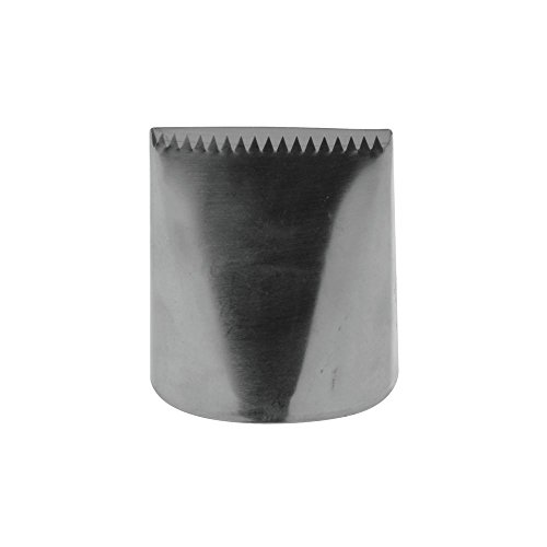 Ateco # 790 - Ribbon Pastry Tip - Stainless Steel, Silver, Small