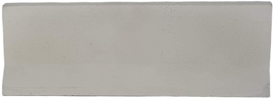 Acacia Grove Jersey Barrier for Fingerboard Skatepark - 1:12 Scale, Made of Concrete