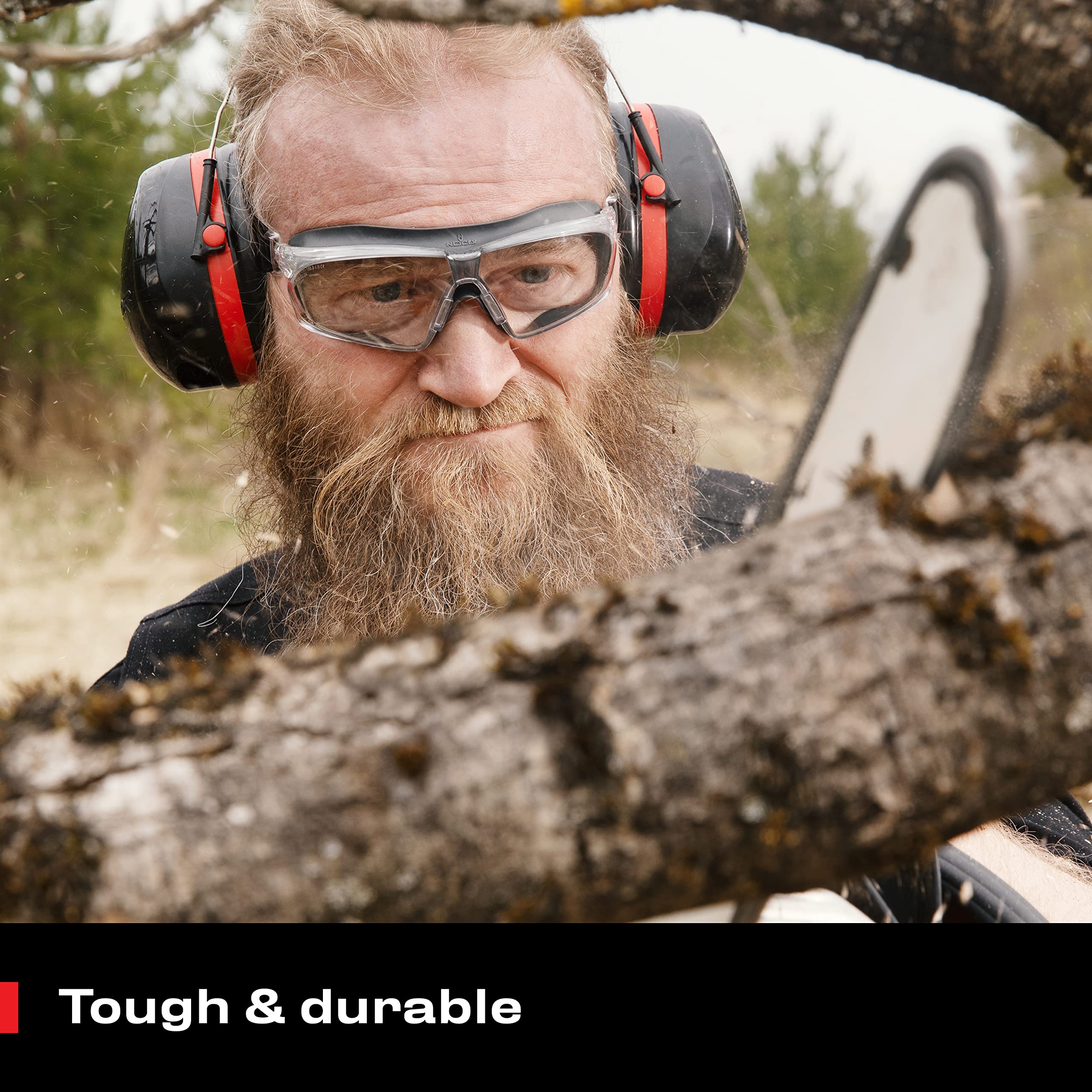 NoCry Anti Fog Safety Goggles for Women with Premium Anti Scratch Coating; ANSI Z87 Certified Chemistry Goggles, Protective Goggles with Adjustable Headband β Perfect Dust Goggles and Science Goggles