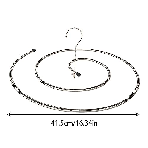 2Pack Spiral Shaped Drying Rack Laundry Hanger Spiral Bed Sheet Rack Rotating Clothes Spiral Drying Rack Hanger Laundry Stand Hanger for Bed Sheet Clothes Towel