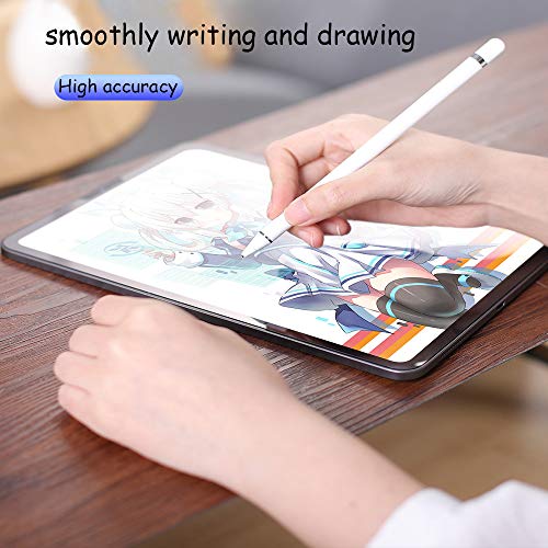 DOGAIN Active Stylus Pen for Android,iOS, iPad/iPad 2/New iPad 3/iPad4/iPad Pro/iPad Mini/iPad Mini 2/3 /4 and Most Tablet,1.5mm Fine Point Rechargeable Digital Stylus Pen(White)