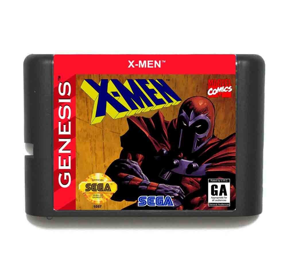 Aditi X Men 1 Game Cartridge 16 bit MD Game Card With Retail Box For Sega Mega Drive