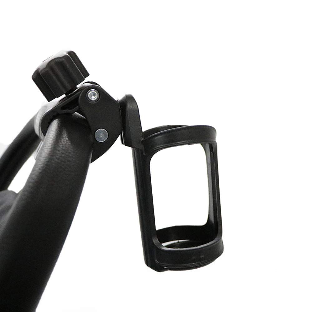 2Pack Universal Cup Holders Stroller Drink Holder Rotation Cup Holder for Bikes or Trolleys