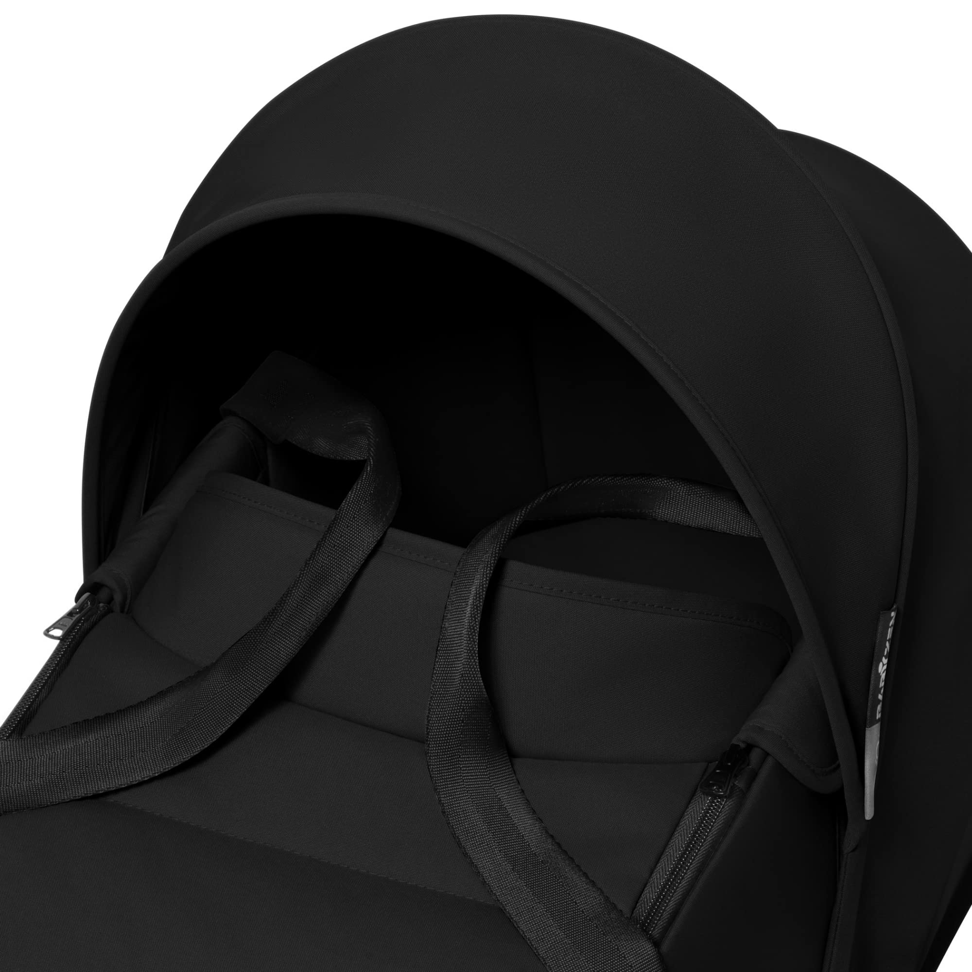 Babyzen YOYO 0+ Bassinet, Black - Includes Thick Double Mattress, Ventilated Shell & Canopy - Requires YOYO2 Frame (Sold Separately)
