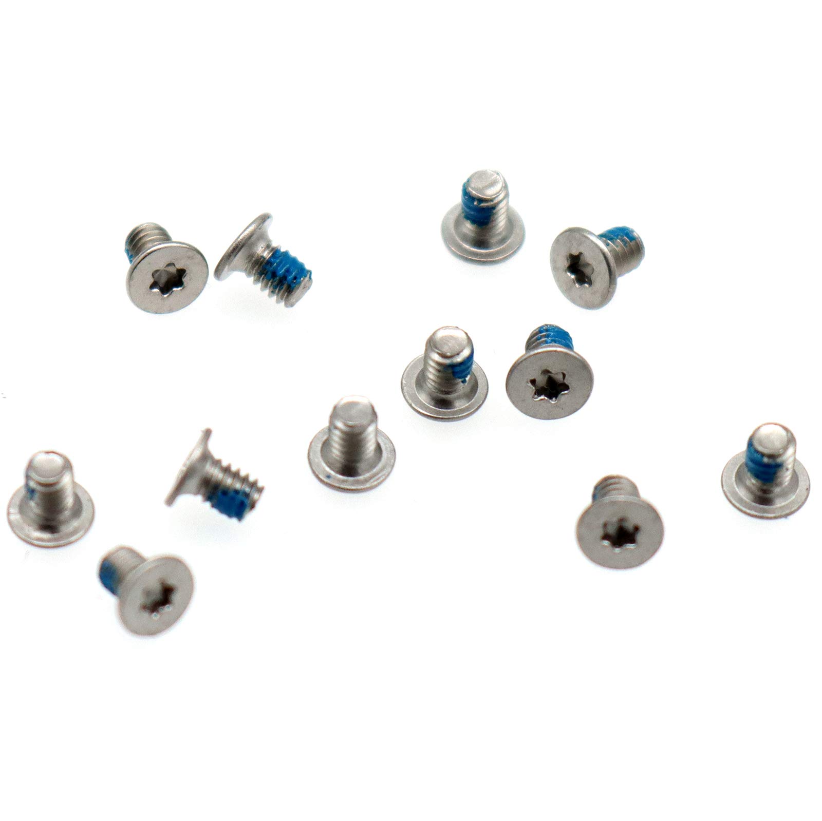 12x M2x3mm Silver Torx T5 Replacement Bottom Case Base Cover Screw for Dell XPS 13, XPS 15 7590 9550 9560 9500 XPS 17 9700 Precision 5510 5520