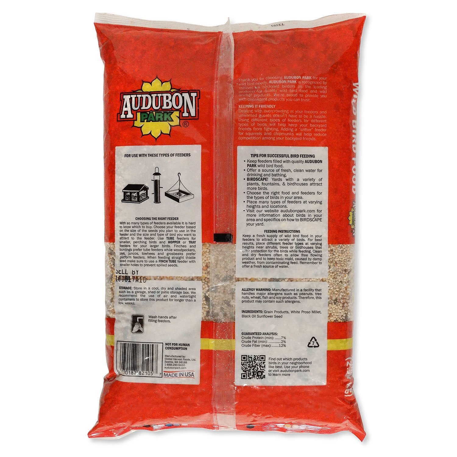 Audubon Park 12249 Wild Bird Food, 5-Pounds