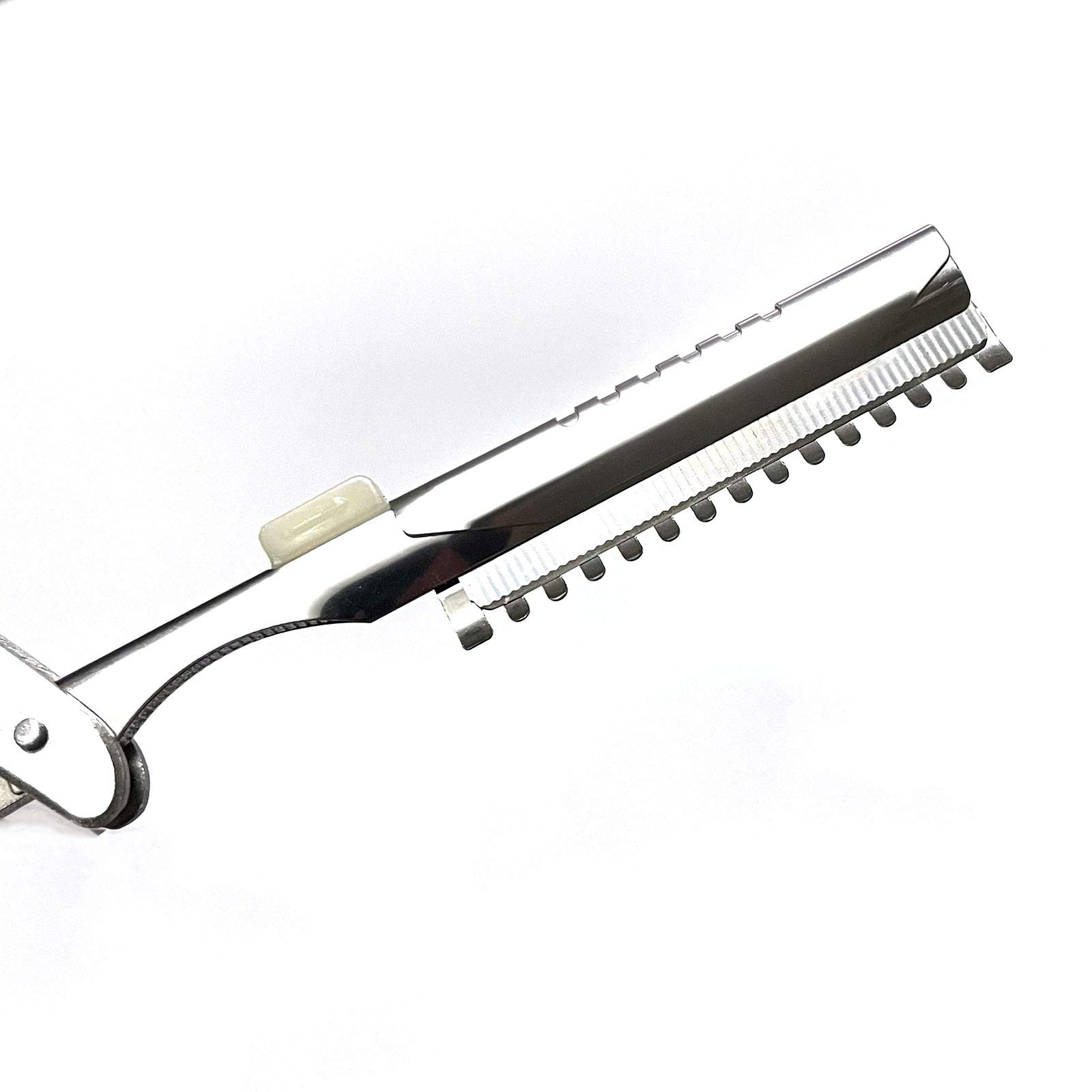 LEYMIGA Straight Edge Razor with 20 Blades, Hair Thinning Styling Razor, Multifunctional Straight Razor for Hair texturing, Hair Layering, Hair Thinner, Beard Eyebrows shaving, For Barber Salon