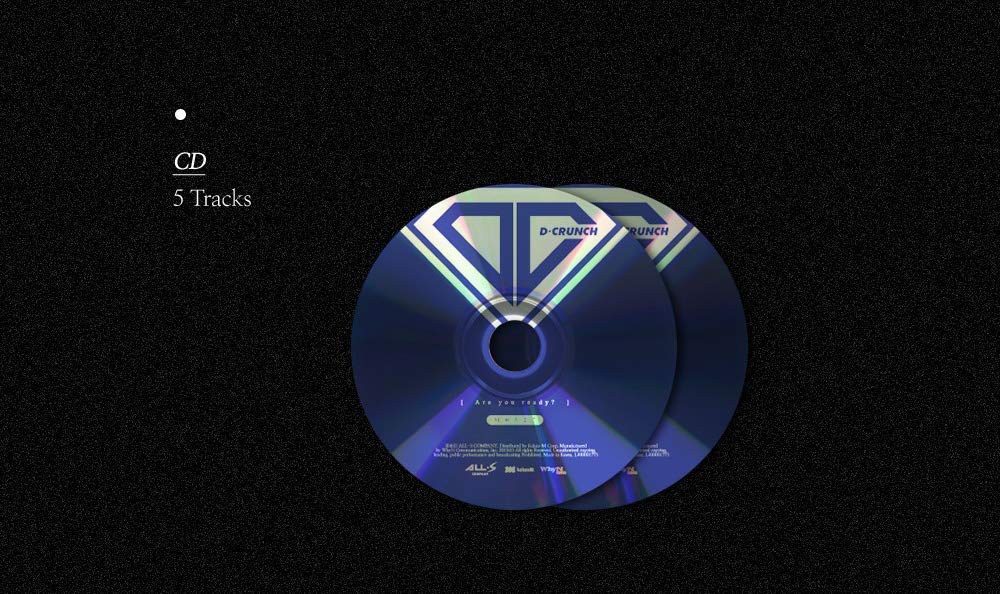 All-Scompany D-Crunch - M0527 (2nd Mini Album) CD+84p Photobook+2Photocards